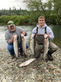 Daily Chehalis River Fishing Reports (October 2022)