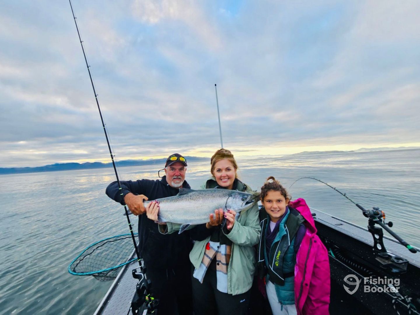 Wow what a couple of first salmon ever - Rockaway Beach Fishing Report ...