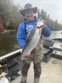 Daily Chehalis River Fishing Reports (February 2024)